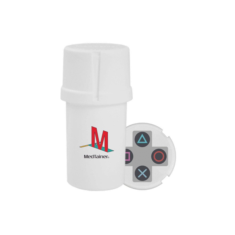 The Medtainer Storage w/ Grinder Blaze Station - 20 Dram - It's 4:20 ...