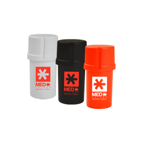 The Medtainer Storage w/ Grinder Reds Pack - 20 Dram (3pc) - It's 4:20 ...