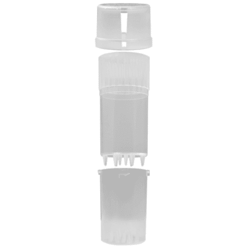 The Medtainer Storage w/ Grinder Translucent Clear - 20 Dram - It's 4: ...