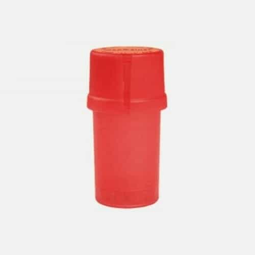 The Medtainer Storage w/ Grinder Translucent Red, 20 Dram - It's 4:20 ...