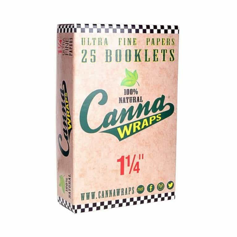 Canna Wraps Natural Delight - 1-1/4" Rice Rolling Papers - It's 4:20 ...