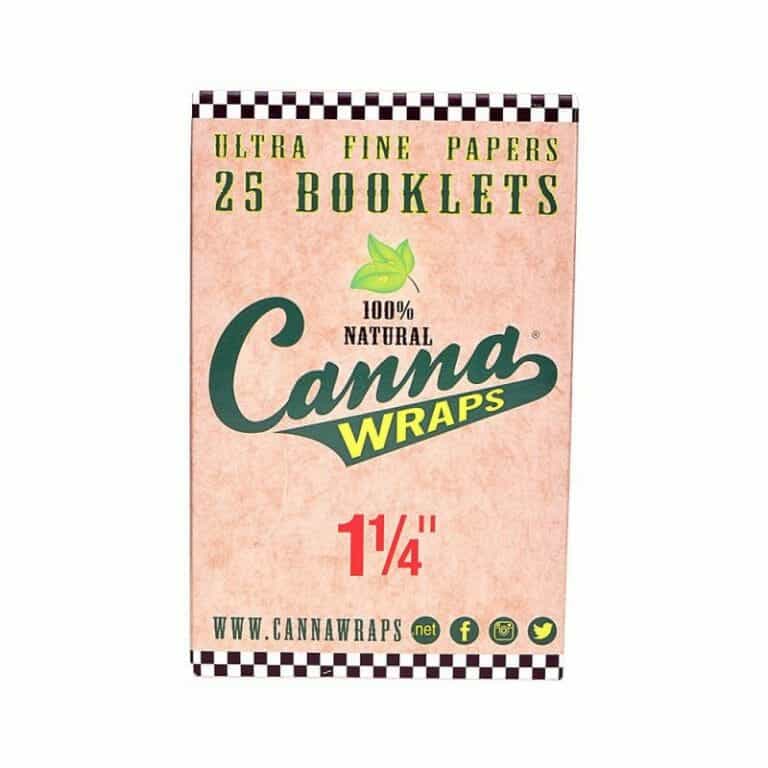 Canna Wraps Natural Delight - 1-1/4" Rice Rolling Papers - It's 4:20 ...