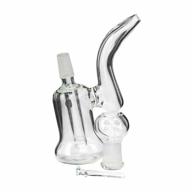 Clear Mini Dab Rig 18mm - Compact Fun for Concentrate Lovers - It's 4: ...