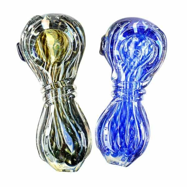 Chameleon Glass Wubba Lubba Dub Dub Glass Pipe / Rick and Morty - White ...