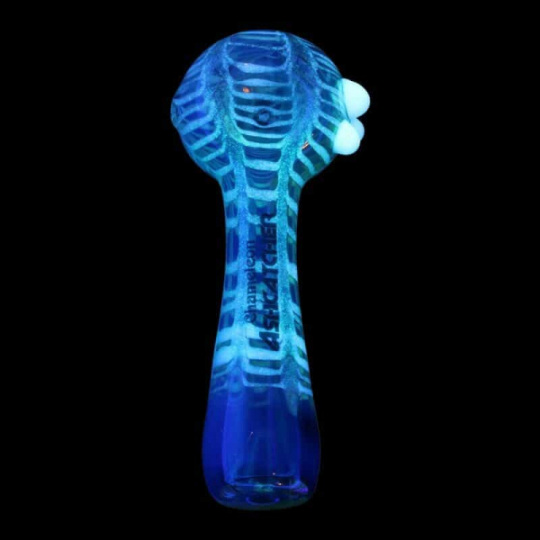 Chameleon Glass Coexist Glass Pipe – Cool Blue | It's 4:20 Somewhere