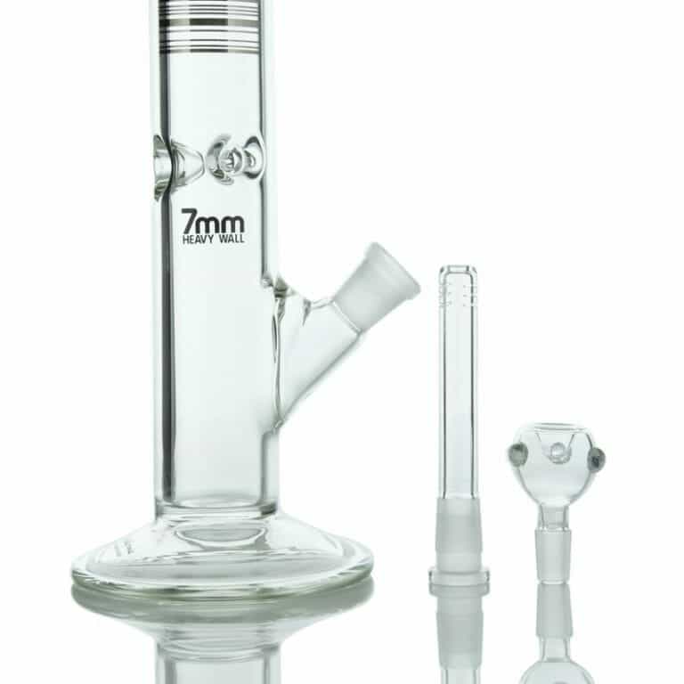 UPC 18" Heavy Duty Straight Water Pipe – Glass Bong for the Enthusiast