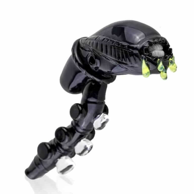 Empire Glassworks Slimy Alien Sherlock Glass Hand Pipe - The Perfect ...