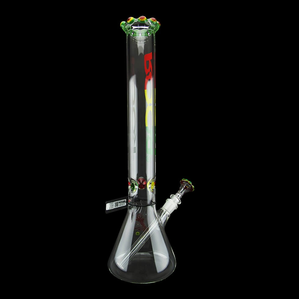 ROOR | Custom Beaker 18" 50mm x 5mm w/ Rasta Crown | The Ultimate Smart ...