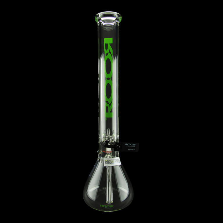 ROOR | Classic Beaker 18" Water Pipe 50mm x 7mm - Green | Elevate Your ...