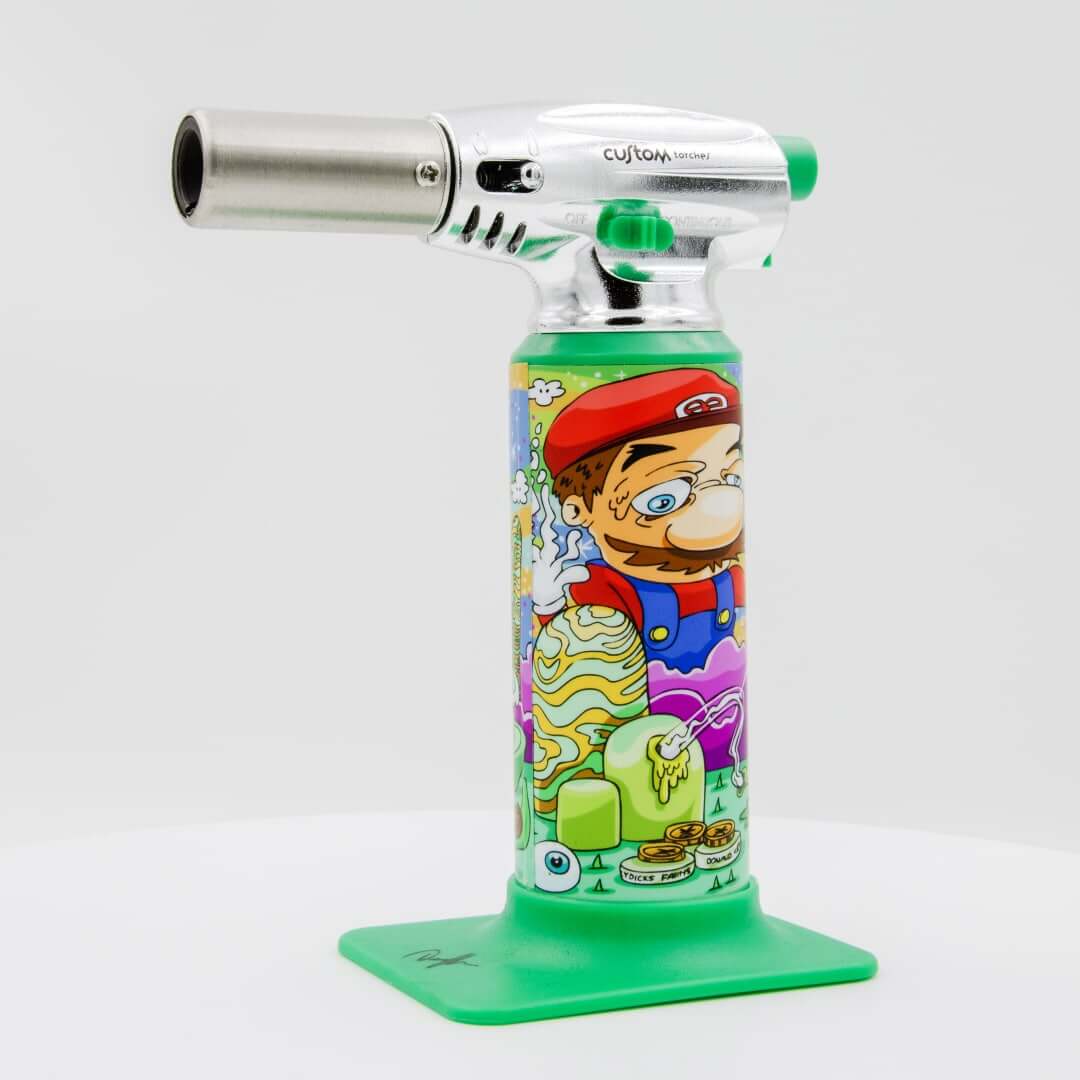 Dunkees 'Candy Land' Butane Torch - Envy-Inducing Green - It's 4:20 ...