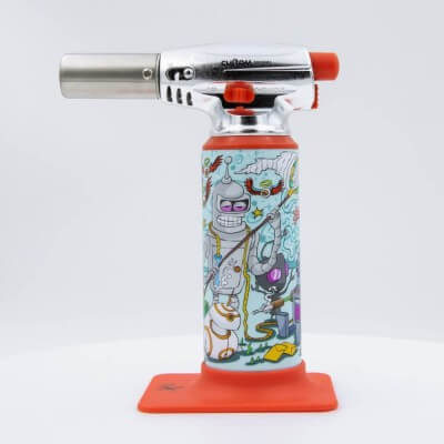 Custom Torches - Dunkees "Grind My Gears" Butane Torch - Red - It's 4: ...