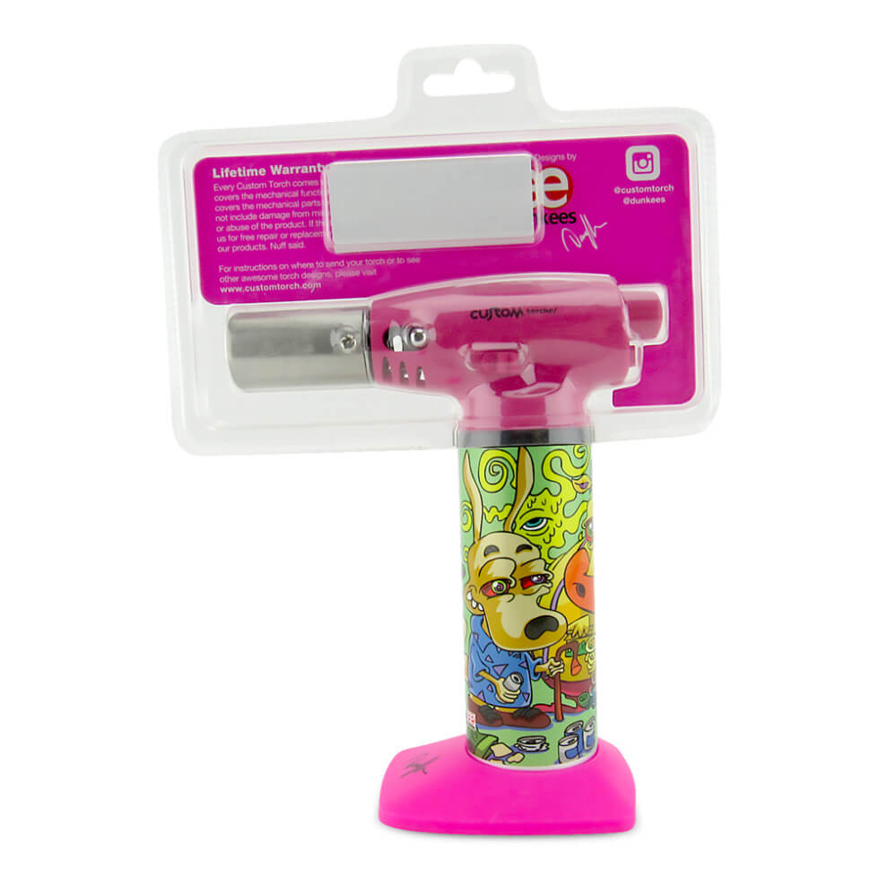 Custom Torches Nano Torch by Dunkees - Pink - It's 4:20 Somewhere