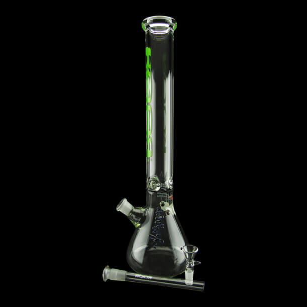 ROOR | Classic Beaker 18" Water Pipe 50mm x 7mm - Green | Elevate Your ...