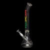 ROOR Classic 18" Beaker Bent Neck - Rasta - It's 4:20 Somewhere