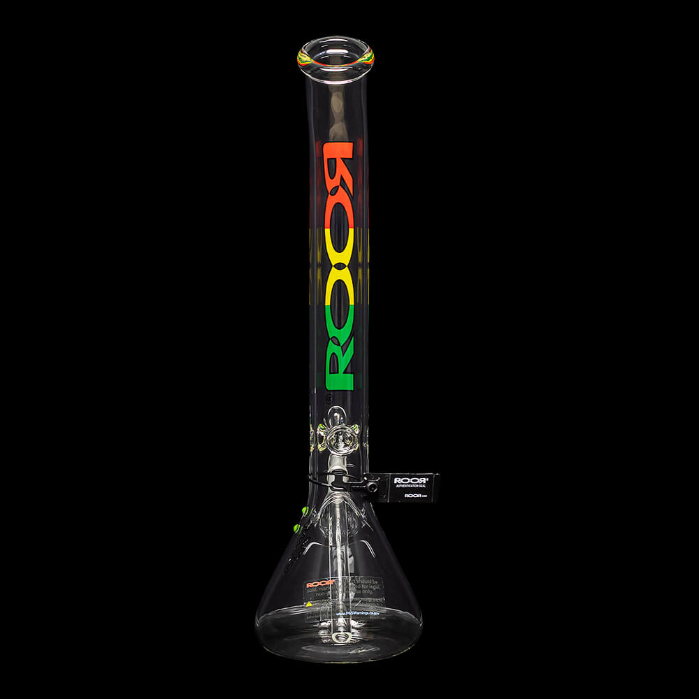 ROOR | Classic 18" Beaker Bent Neck - Rasta | Elevate Your Experience ...