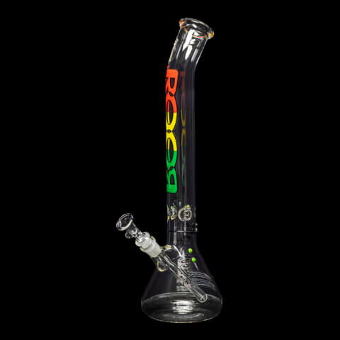 ROOR | Classic 18" Beaker Bent Neck - Rasta | Elevate Your Experience ...
