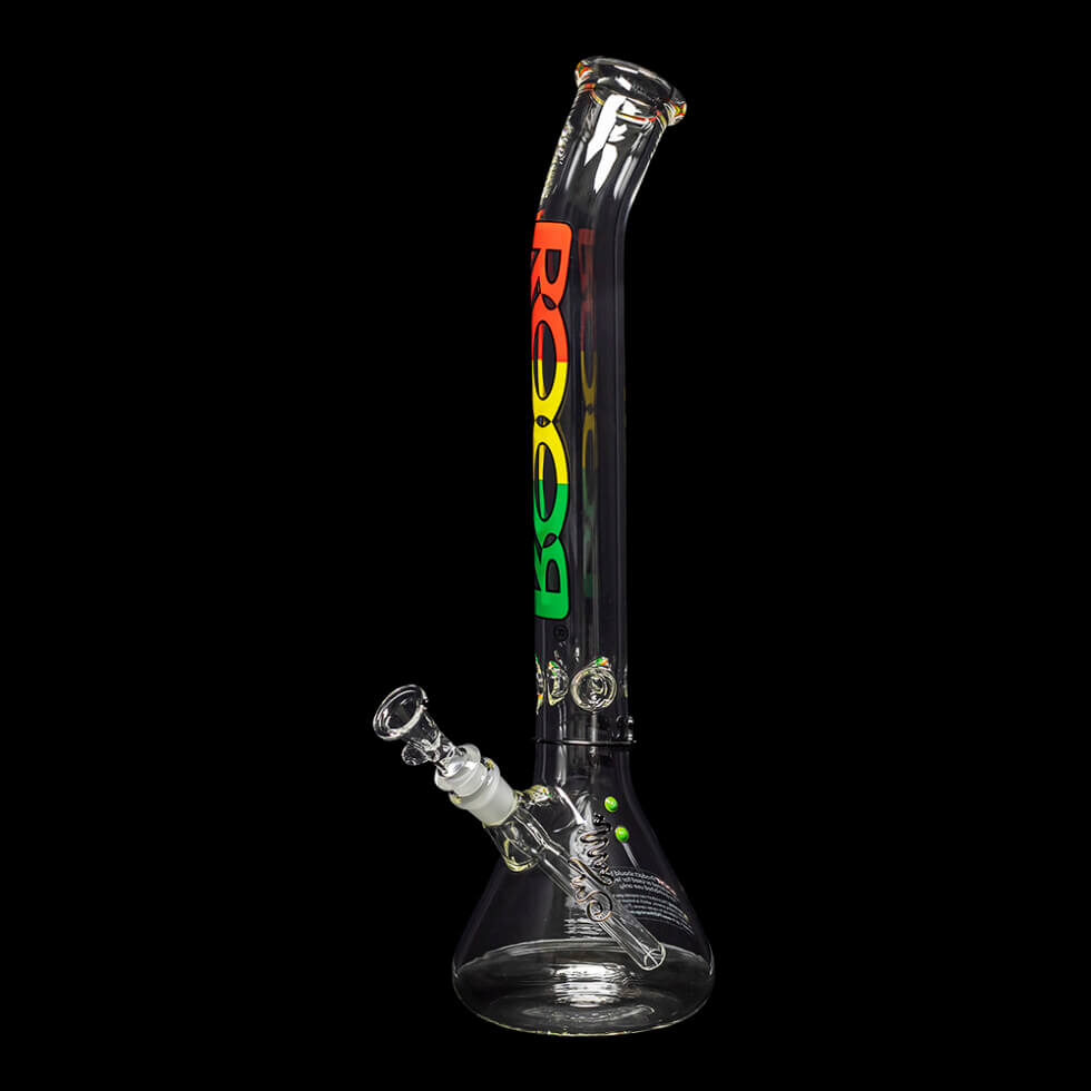 ROOR | Classic 18" Beaker Bent Neck - Rasta | Elevate Your Experience ...