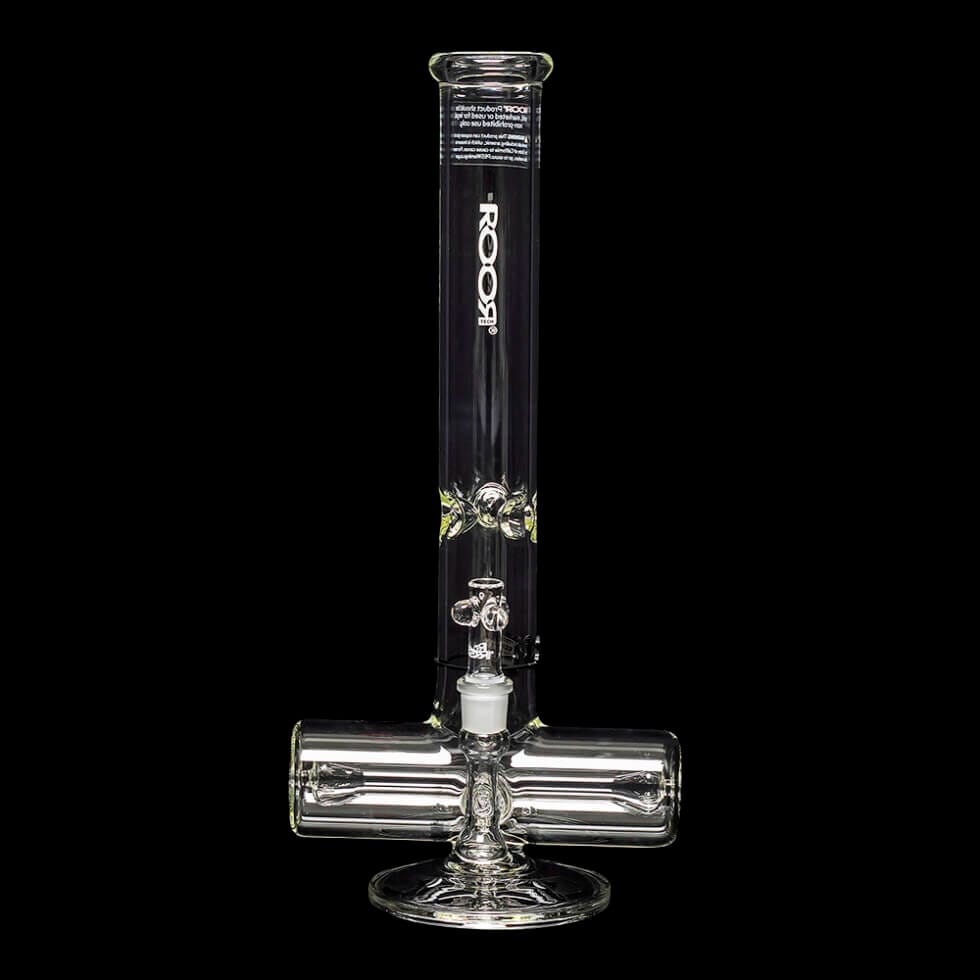 ROOR Tech 18" Inline Water Pipe - White - It's 4:20 Somewhere