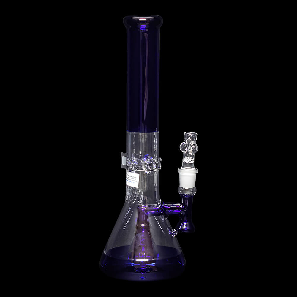 ROOR Tech | Mini 14" Fixed Stem Beaker 45mm x 5mm - Blue & Clear ...