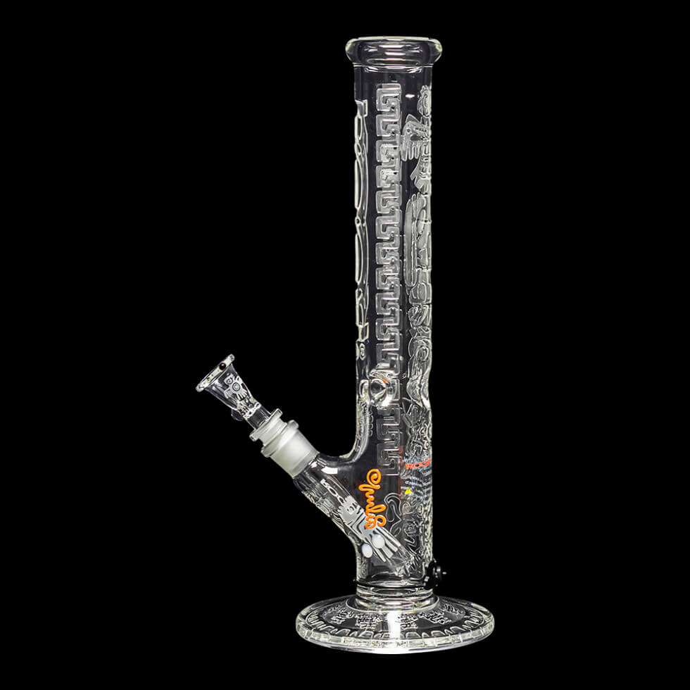 ROOR | Custom 14" Water Pipe "Aztec" Sandblasted & Flame Polish | The ...