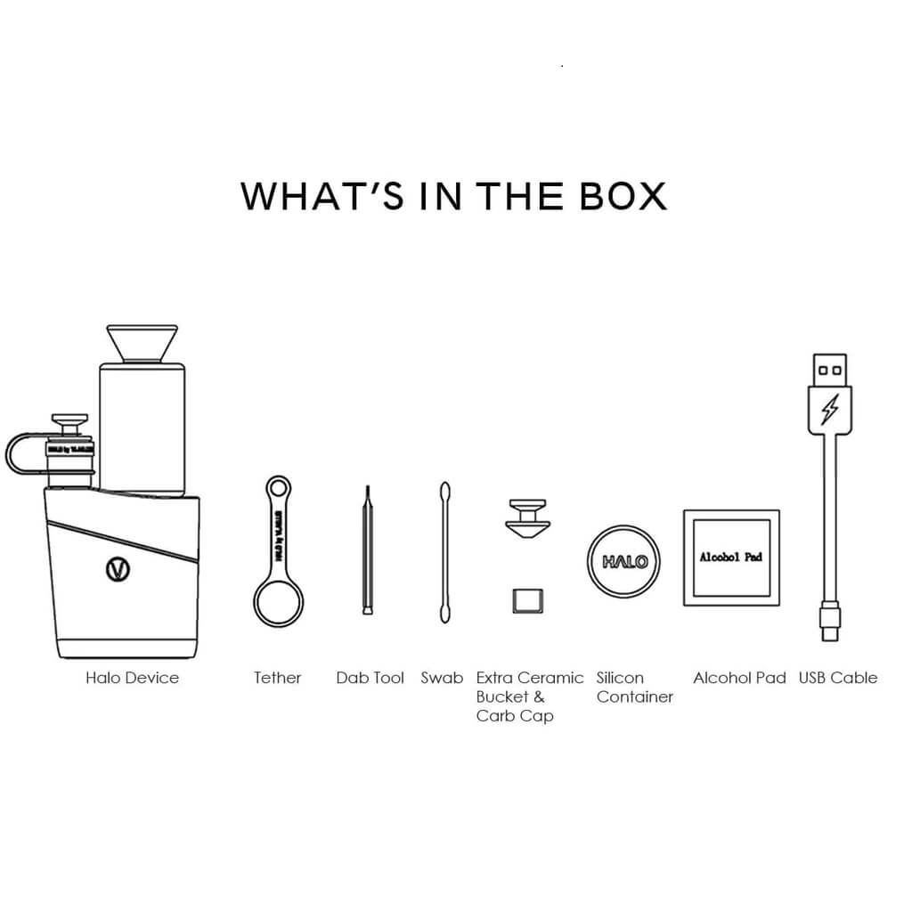 VLAB | Halo Smart E-Rig V2 - Choose Color | The Ultimate Dab Experience ...