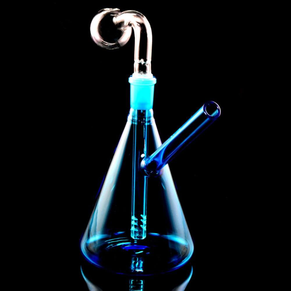 420º Below | Colorful Glass Cone Oil Burner Rig | The Perfect Blend of ...